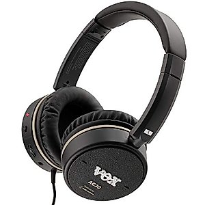 VOX VGH-AC30 Headphone with Built-in Guitar Amplifier, Direct Plug in Guitar, Perfect for Personal Practice, Battery Operated, Classic Vintage Sound