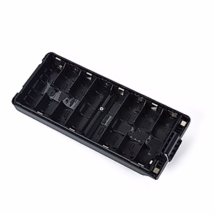 HYS BP194 Battery case (Not Includes:Alkaline Pack 8 x AA Cell) for Icom IC-F3 IC-F3S IC-F4 IC-F4S 2 Way Ham Radio (2 Packs)