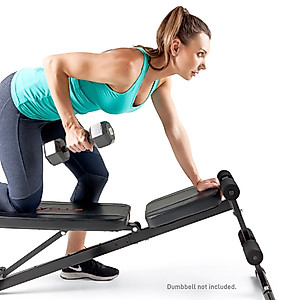 Marcy Adjustable Utility Weight Bench with Incline, Flat & Decline Positions MKB-211