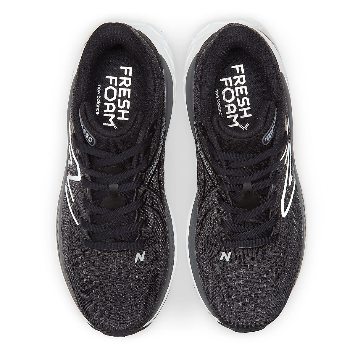 New Balance Women's Fresh Foam X 860 V13 Running Shoe, Black/White/Castlerock, 9.5