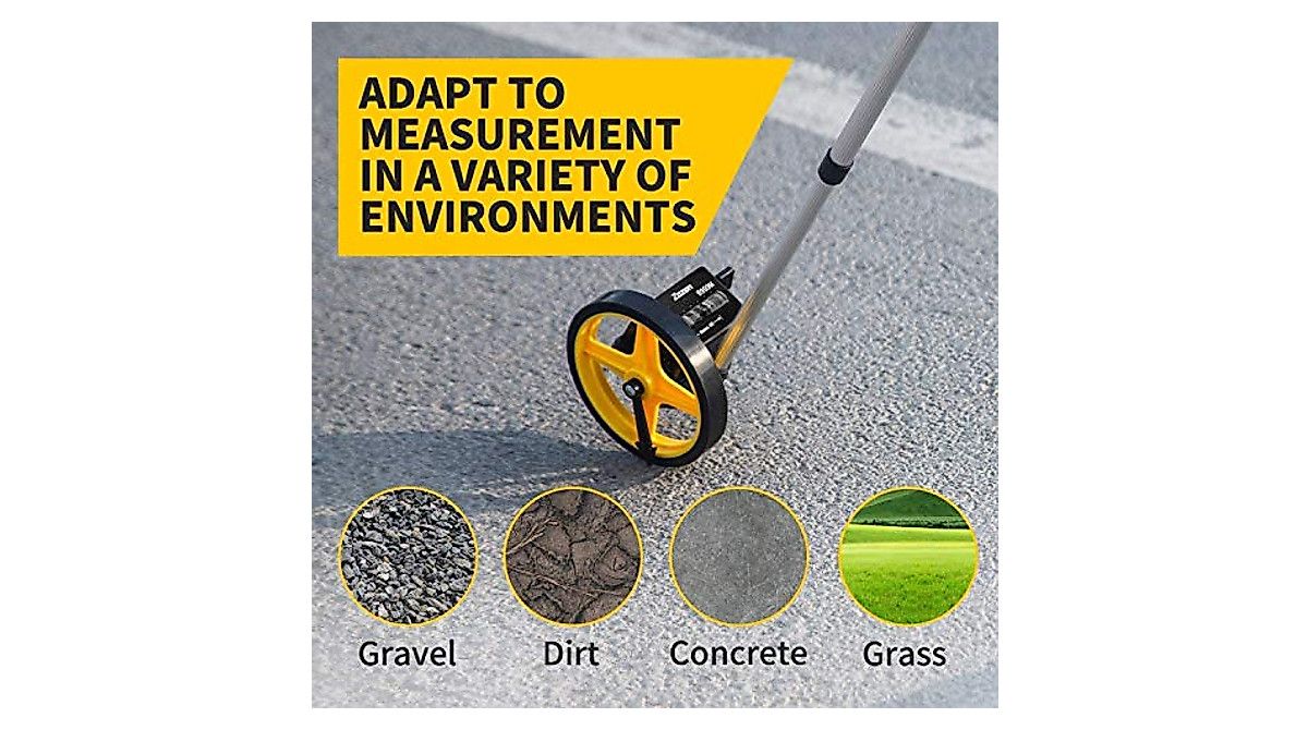 Zozen Metric Measuring Wheel – Accurate & Portable