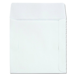 Quality Park Paper CD/DVD Sleeve, Ungummed, White, 4.825 x 5, 250 per Box, (62905)