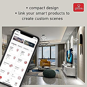 Wi-Fi Smart Dimmer Switch, No Hub Required, Voice Activated, White,50023