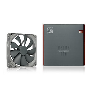 Noctua NF-P14s redux-1200, Quiet Fan, 3-Pin, 1200 RPM (140mm, Grey)