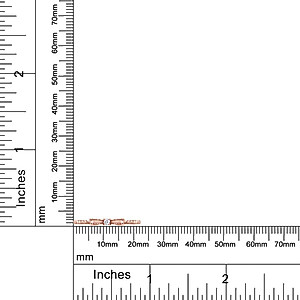 Round White Natural Diamond Accent 10k Solid Rose Gold Bow Ribbon Beaded Band Promise Ring (I-J Color, I2-I3 Clarity) Ring Size-5.5