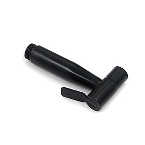 T Tulead Bidet Sprayer for Toilet Handheld Sprayer Head Stainless Steel Bidet Sprayer Head Black,Easy Control