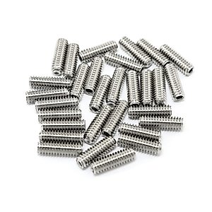 Pro Bamboo Kitchen 30pcs Socket Set Screws Stainless Steel American Standard Machine Headless Screw 8-32 x 1/2"
