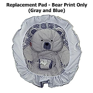 Replacement Part for Fisher-Price Snugabear Hug Cradle 'n Swing - FLG84 ~ Replacement Seat Pad