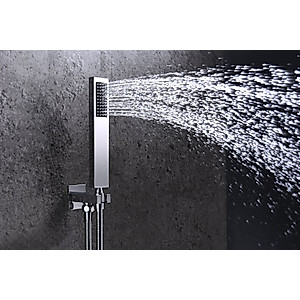 Shower Faucet Sets Complete,Rough-in Valve Included and Full Metal Components in Chrome Finish,Sumerain