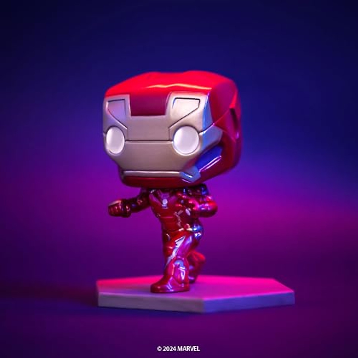 Funko POP! Marvel: Civil War Build A Scene - Iron Man - Captain America - Collectable Vinyl Figure - Gift Idea - Official Merchandise - for Kids & Adults - Movies Fans