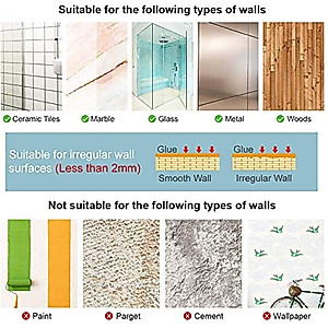 Leekayer Supersonic Hair Dryer Wall Mount Holder, Dyson Hair Dryer Bracket,for Dyson Hair Dryer Accessories Holder,Punch-Free Hair Dryer Holder Bathroom Storage Rack Care Tools (Sliver)