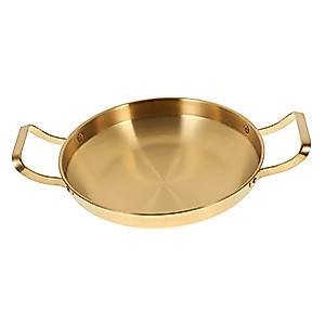 Yardwe Korean Army Pot Metal Cooking Utensils Japanese Omelette Pan Nonstick Korean Soup Pot Food Steamer Korean Ramen Pots Stock Pot Pasta Pot Household Pan Home Pan Cooking Tool Asia