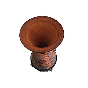 JIVE Djembe Drum Doumbek Darbuka Drum With Fiberskin Synthetic Head Bongo Congo African Solid Wood Drum Professional Quality/Sound 16" High - Includes Drum Bag