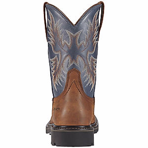 Ariat Mens Sierra Wide Square Toe Work Boot Aged Bark 8 Wide