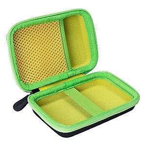 Aenllosi Storage Organizer Hard Case Compatible with Nintendo Game & Watch (yellow)