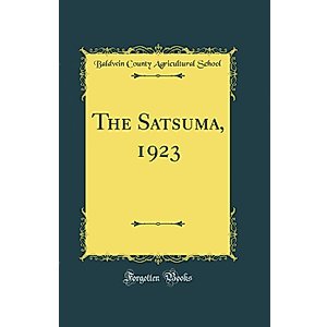 The Satsuma, 1923 (Classic Reprint)