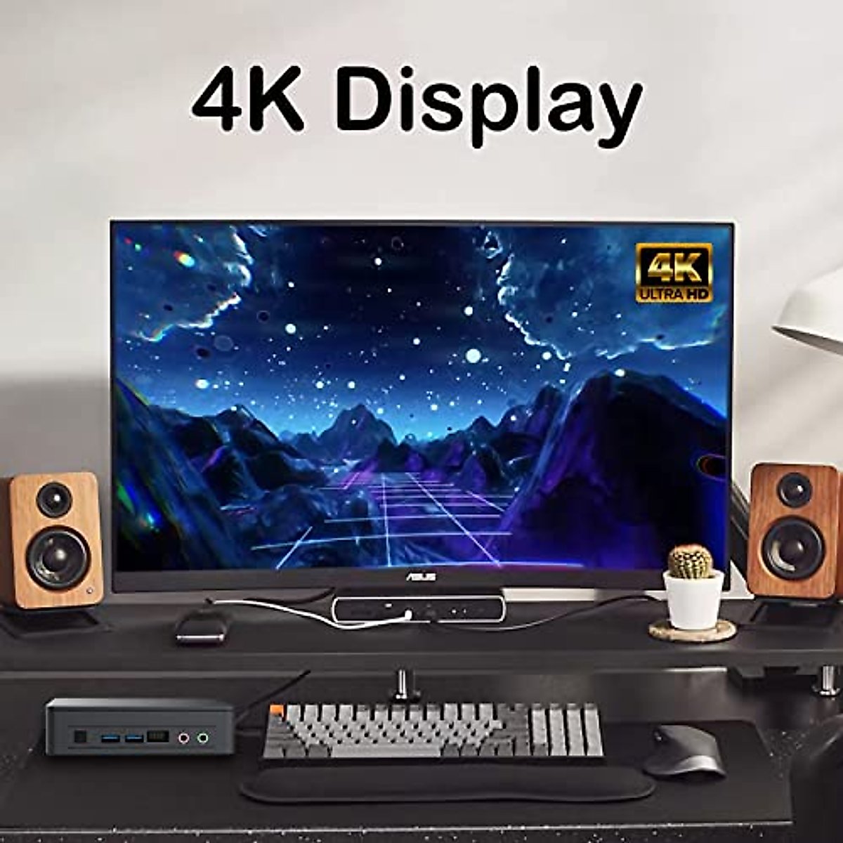 Intel NUC 11, NUC11ATKC4 Mini PC 16GB DDR4 RAM & 512GB SSD Versatile Computers with Intel Celeron N5105 Processor, Support HDMI Dual 4K UHD/Bluetooth v5.2/Windows 11 Pro preinstalled