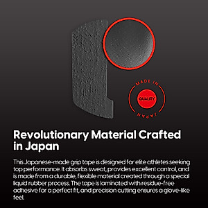 Pulsar Gaming Gears SUPERGRIP Griptape Set for VAXEE XE Wireless Sweat Absorbing High Performance Anti Slip 3M Adhesive no Residue Mouse Grip Tape Ultra-Thin 0.5mm (0.02in)