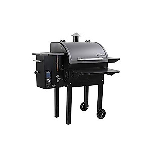 Camp Chef PG24MZG SmokePro Slide Smoker with Fold Down Front Shelf Wood Pellet Grill, Pack of 1, Black