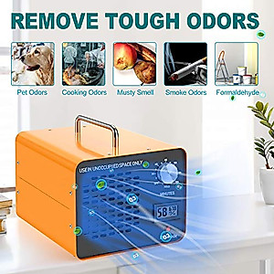 Commercial Ozone Generator 10000mg/h Air Purifier Ionizer Ozonator Deodorizer Ozone Machine Odor Removal for Rooms, Home, Smoke, Farms, Cars and Pets