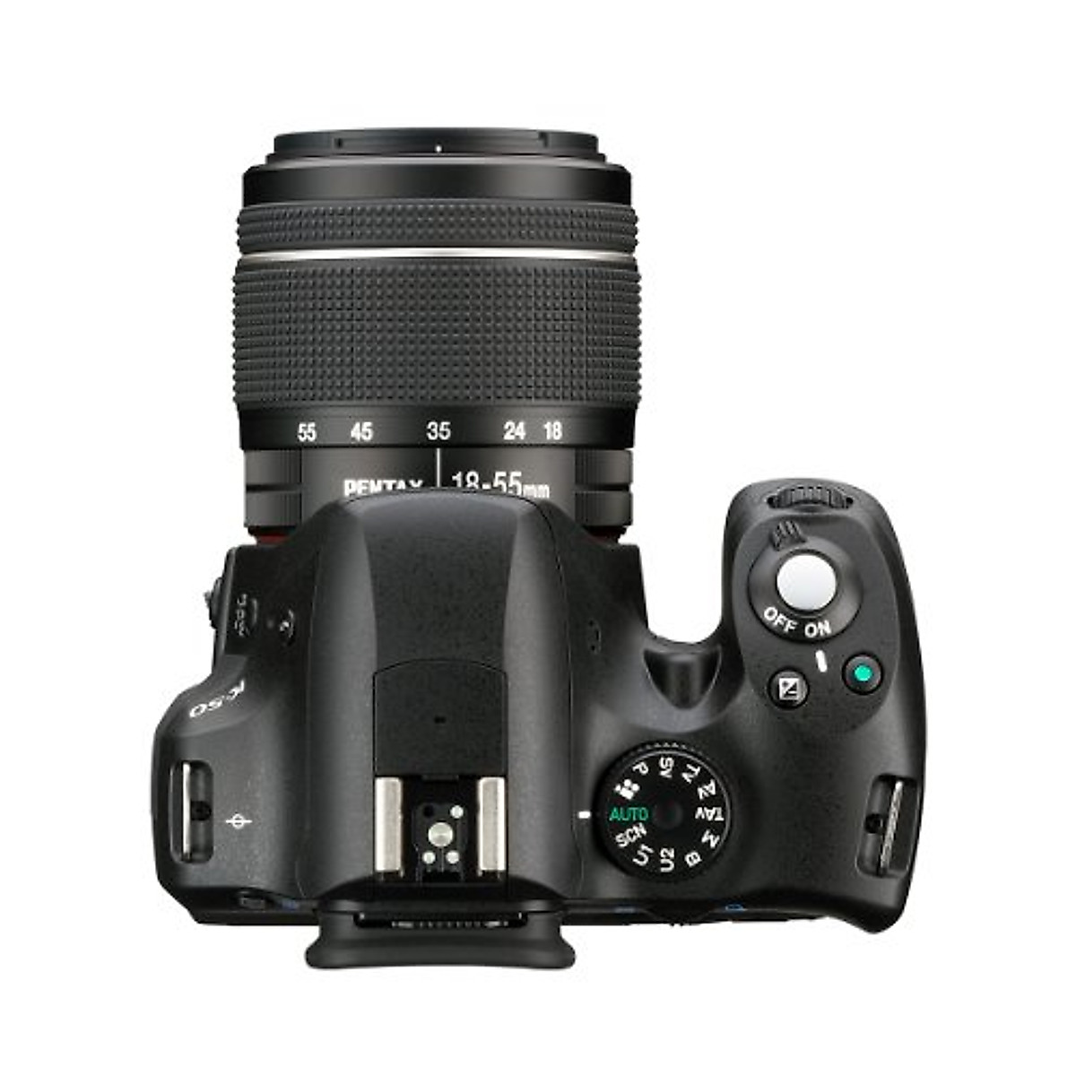 Pentax K-50 16MP Digital SLR Camera Kit with DA L 18-55mm WR f3.5-5.6 and 50-200mm WR Lenses (Black)