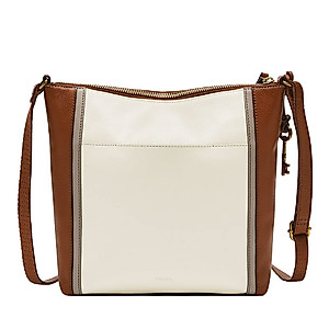 Fossil Tara Crossbody, Neutral Colorblock