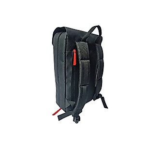 Infusion by Chef Kevin Knife Backpack | 30+ Slots for Knives & Utensils up to 18'' Padded Straps Hidden Back Pocket Computer Durable Spacious Modern| Water Repellant Chefs Culinary Students, Black