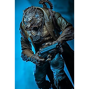 RAYGE3LOV Maestro Union FuRay Planet Blade Master Weng 1/12 Scale Figure 8.5in Furry Action Figures,Furay Planet Series weretiger Blade Master Weng wave3 weretiger,Orcs,Beastmen