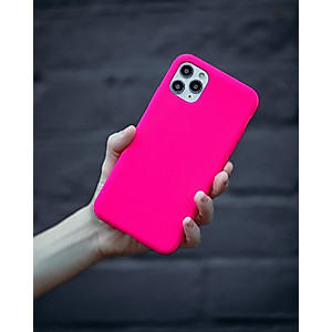 FELONY CASE - iPhone 13 Pro Max Case, Stylish Neon Pink iPhone Case - 360° Shockproof Protective Case Designed for iPhone 13 Pro Max - Compatible with MagSafe