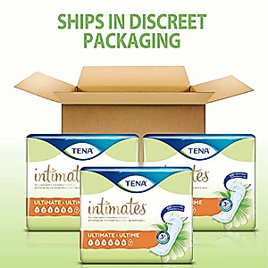 TENA Incontinence Pads, Bladder Control & Postpartum for Women, Ultimate Absorbency, Regular Length, Intimates - 156 Count