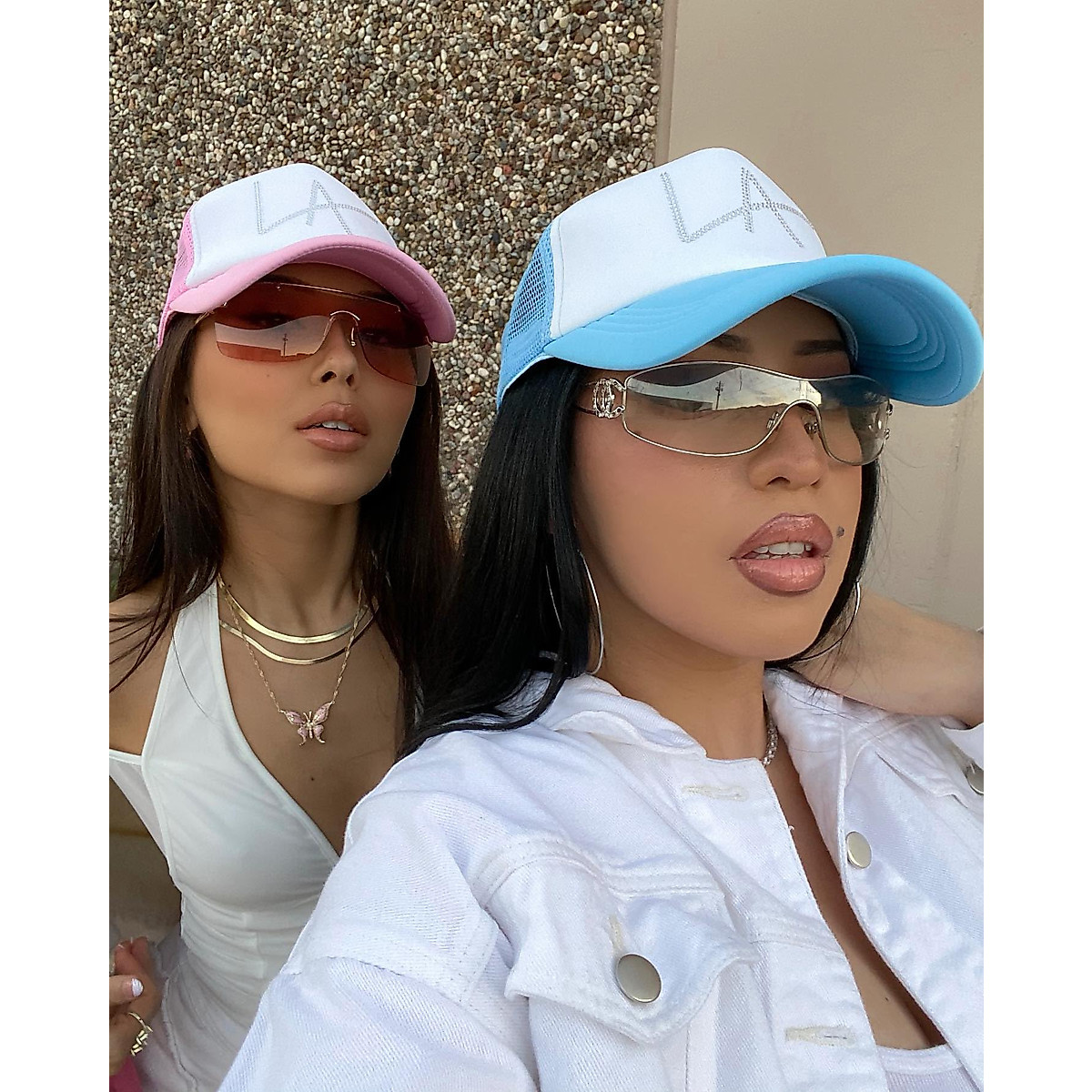 Y2k Sunglasses Womens Glasses Silver Shades Metal Wire Frame Oval Sun Glasses for Women Trendy 2000s 90s shield Retro Eyewear