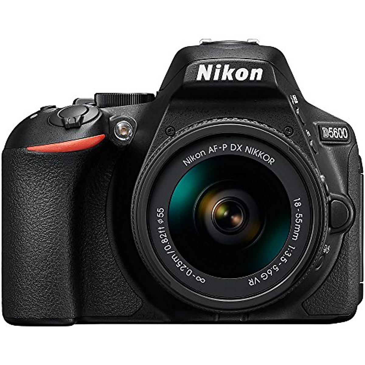 Nikon D5600 Digital SLR Camera with 18-55mm VR & 70-300mm DX AF-P Lenses - (Renewed)