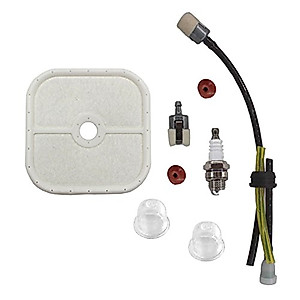 AISEN Repower Tune-Up Kit for Echo 90154Y ES-255 PB-251 PB-255 PB-265L PB-255LN PB-265LN A226000350 A226000351 Air Filter Spark Plug Check Valve Primer Bulb Fuel Filter Fuel Line Grommet