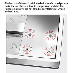 SHIJIANX Moving Platform Hand Truck, Foldable for Easy Storage and 360 Degree Swivel Wheels,Stainless Steel Trolley Flatbed
