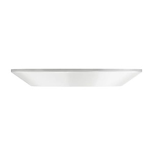 Kichler Horizon LED Downlight in White, 6.4" Flush Mount Interior Dimmable Light, 3000K, Wet Rated Integrated LED, (6.4" W x 1.3" H), 43873WHLED30, White