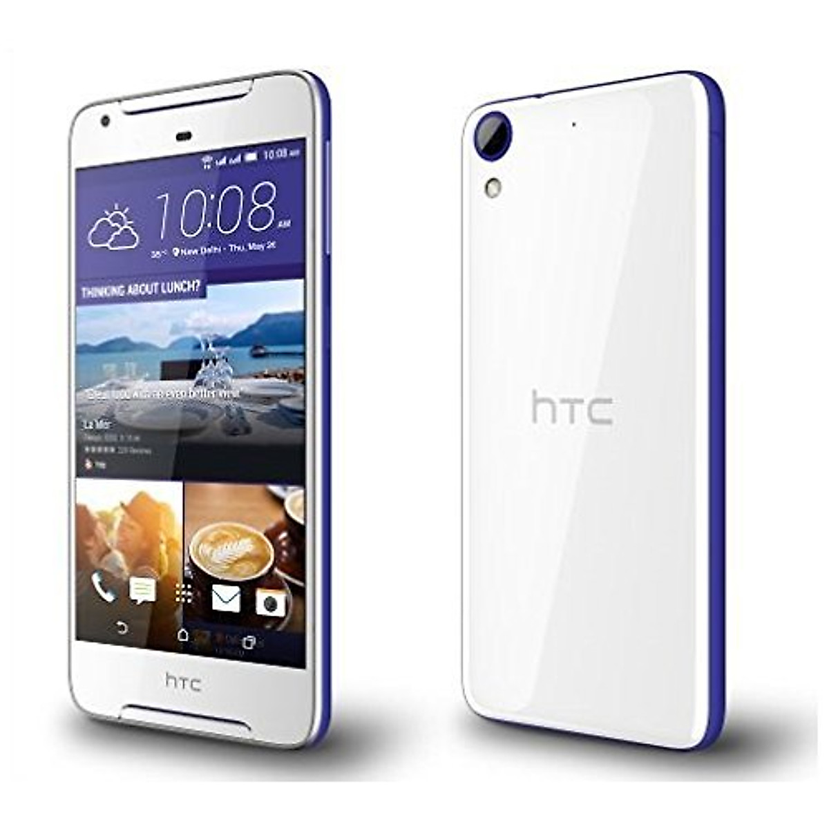 HTC Desire 628 Dual SIM D628H 2PVG200 4G GSM Unlocked Android Smartphone (Cobalt White) - International Version
