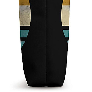 Dachshund Vintage Silhouette 60s 70s Retro grunge Dog Lover Tote Bag