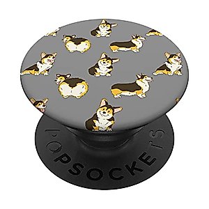 Tri Color Corgi Mom Corgi Dog Lovers PopSockets Swappable PopGrip