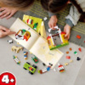 LEGO Disney Mickey and Friends Mickey Mouse & Donald Duck’s Farm 10775 Building Kit; A Creative Play Set for Kids; New 2021 (118 Pieces)