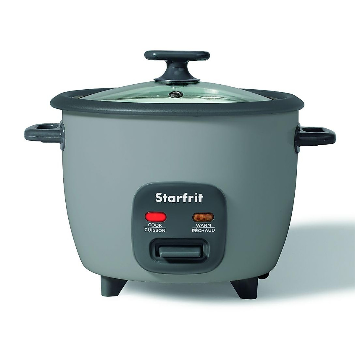 Starfrit Electric Rice Cooker - 10 Cups - Steamer Basket, Measuring Cup & Service Spoon - 400W - Makes Perfect Rice!