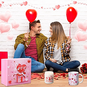 Tiangrid 7 Pcs Valentine‘s Day Gifts Box for Girlfriend Wife Lover Birthday Gifts for Women Love Gift Basket Love You Gifts Wedding & Engagement Valentines Day Gifts Anniversary Romantic Gifts