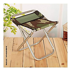 TRENTSNOOK Exquisite Camping Stool Portable Camping Chair Professional Folding Stool Seat Chair for Fishing Picnic BBQ Beach Cycling Hiking Outdoor Furniture
