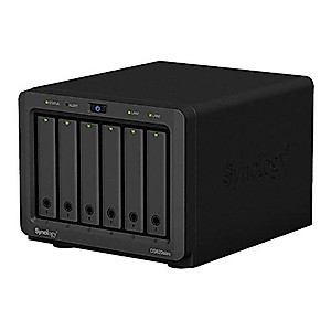 Synology DiskStation DS620slim iSCSI NAS Server with Intel Celeron Up to 2.5GHz CPU, 6GB Memory, 4TB (2 x 2TB) SSD Storage, DSM Operating System