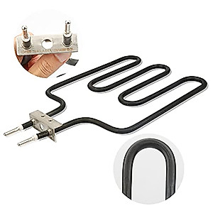 Unidanho Heating Element Replacement for Masterbuilt with Adjustable Thermostat Cord Controller, 1500 Watt Heating Element Replacement Part Compatible with Masterbuilt Smokers & Turkey Fryers