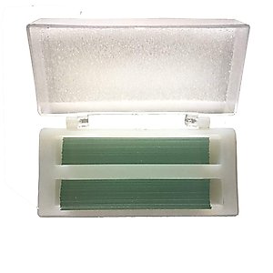 MUHWA Microscope Glass Cover Pre-Cleaned 24mm x 50mm Coverslips 100 Pieces/Box