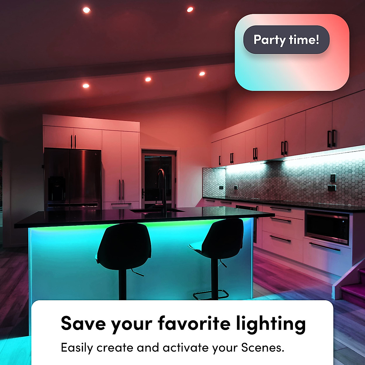 LIFX Lightstrip Color Zones, Wi-Fi Smart LED Light Strip, Full Color with Polychrome Technology™, No Bridge Required, Works with Alexa, Hey Google, HomeKit and Siri, 80" Kit