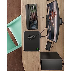 HP Pavilion Gaming Desktop, 10th Generation Intel Core i5-10400F Processor, NVIDIA GeForce GTX 1650 Graphics, 8 GM RAM, 256 GB SSD, Windows 11 Home (TG01-1120, Shadow Black)