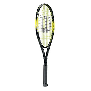 Wilson Energy XL Adult Recreational Tennis Racket - Grip Size 3 - 4 3/8", Yellow/Black