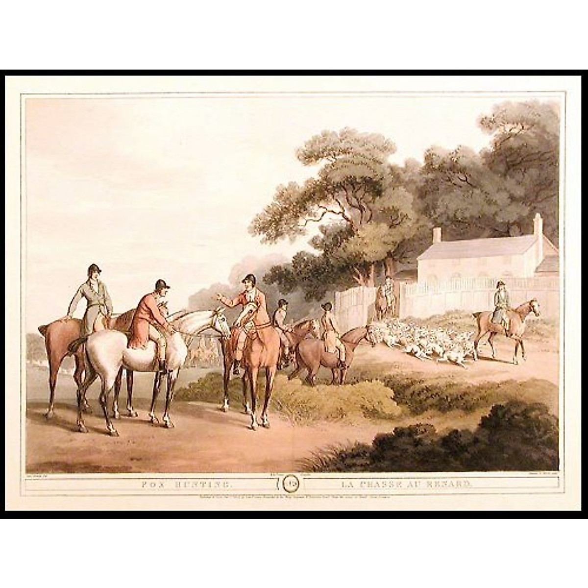 Fox Hunting. La Chasse au Renard