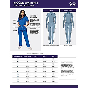 Sivvan Scrubs For Women - Front Snap Warm - Up Jacket - S8306 - Black - M